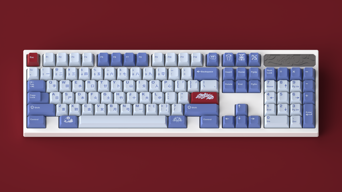 GMK Cocogoat Keycap Set | Switchmod Keyboards