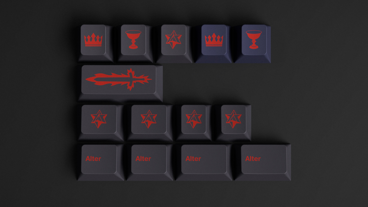 GMK Alter Keycap Set | Switchmod Keyboards